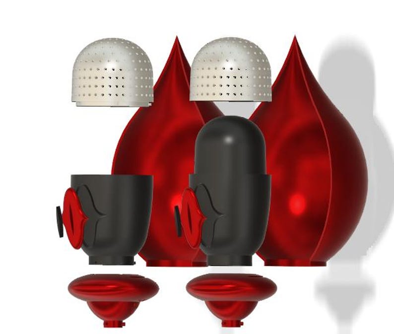 Alastor Microphone 3D Printed Kit- Hazbin Hotel Cosplay Prop - Etsy ...