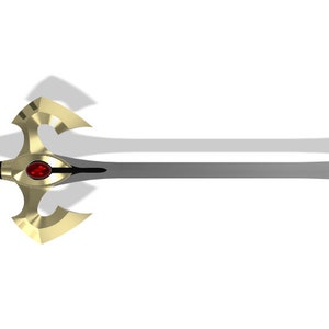 MARTH Falchion 3D Printed Kit fire Emblem: Shadow Dragon and the Blade ...