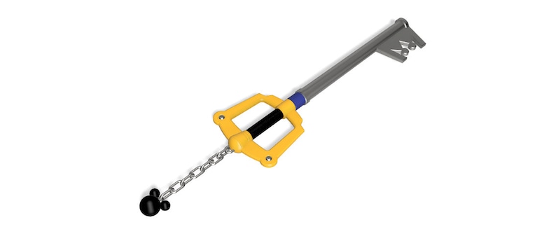Sora Kingdom Key 3D Printed Kit - Kingdom Hearts Cosplay Prop - Etsy
