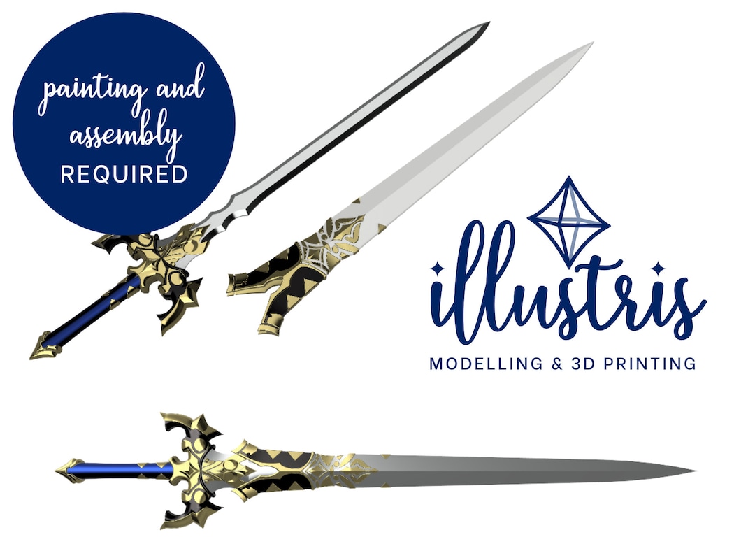 ALEAR Liberation Sword 3D Printed Kit fire Emblem: Engage - Etsy UK