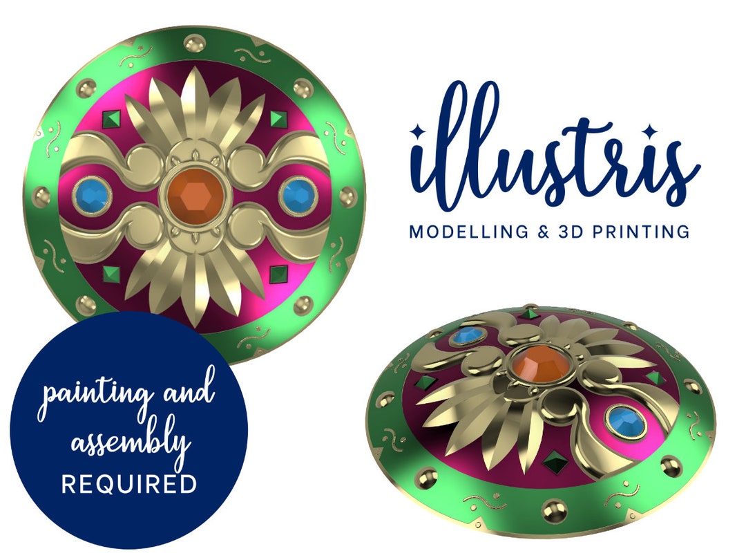 URBOSA Daybreaker Shield 3D Printed Kit [the Legend of Zelda: Breath of ...