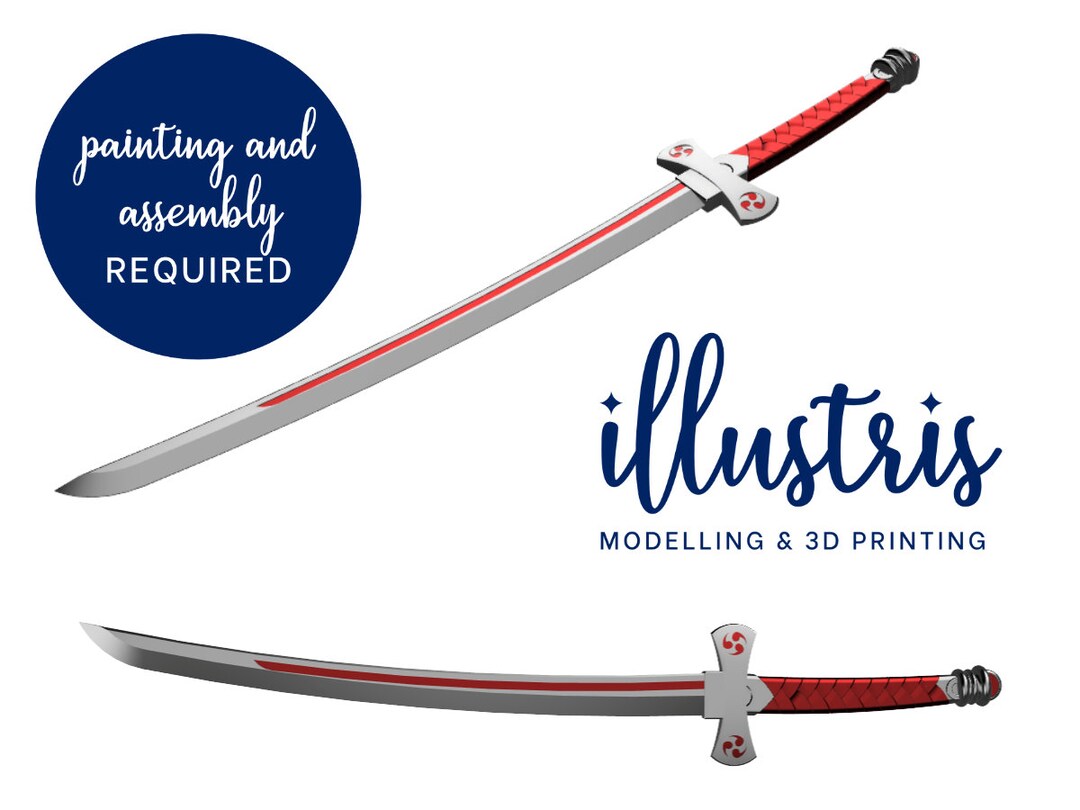 SHEZ Killing Edge 3D PRINTED KIT [fire Emblem Warriors: Three Hopes ...