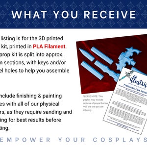 LUNAFREYA Trident of the Oracle 3D PRINTED Kit final Fantasy XV - Etsy