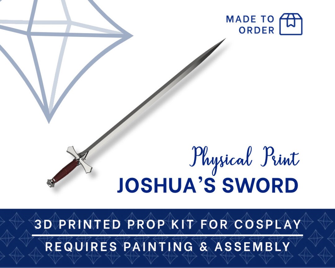JOSHUA Sword 3D Printed Kit [final Fantasy XVI] Cosplay Prop - Etsy