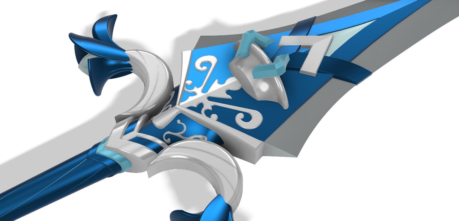 SACRIFICIAL Greatsword STL FILES Genshin Impact | Etsy