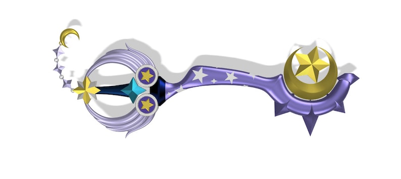 Star Seeker Keyblade 3D Printed Kit - Kingdom Hearts Cosplay Prop - Etsy