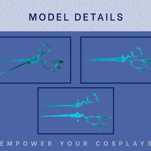 GWEN Hallowed Mist Scissors & Needles STL FILES [league of Legends ...