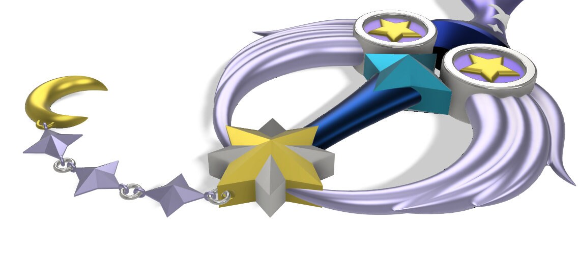 Star Seeker Keyblade 3D Printed Kit - Kingdom Hearts Cosplay Prop - Etsy
