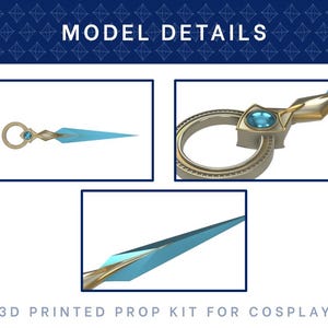 LYRIUM Dagger 3D PRINTED KIT [dragon Age: the Veilguard] | (cosplay ...