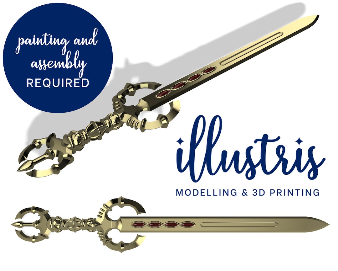 CORRIN Yato 3D Printed Kit [fire Emblem: Fates] Cosplay Prop - Etsy