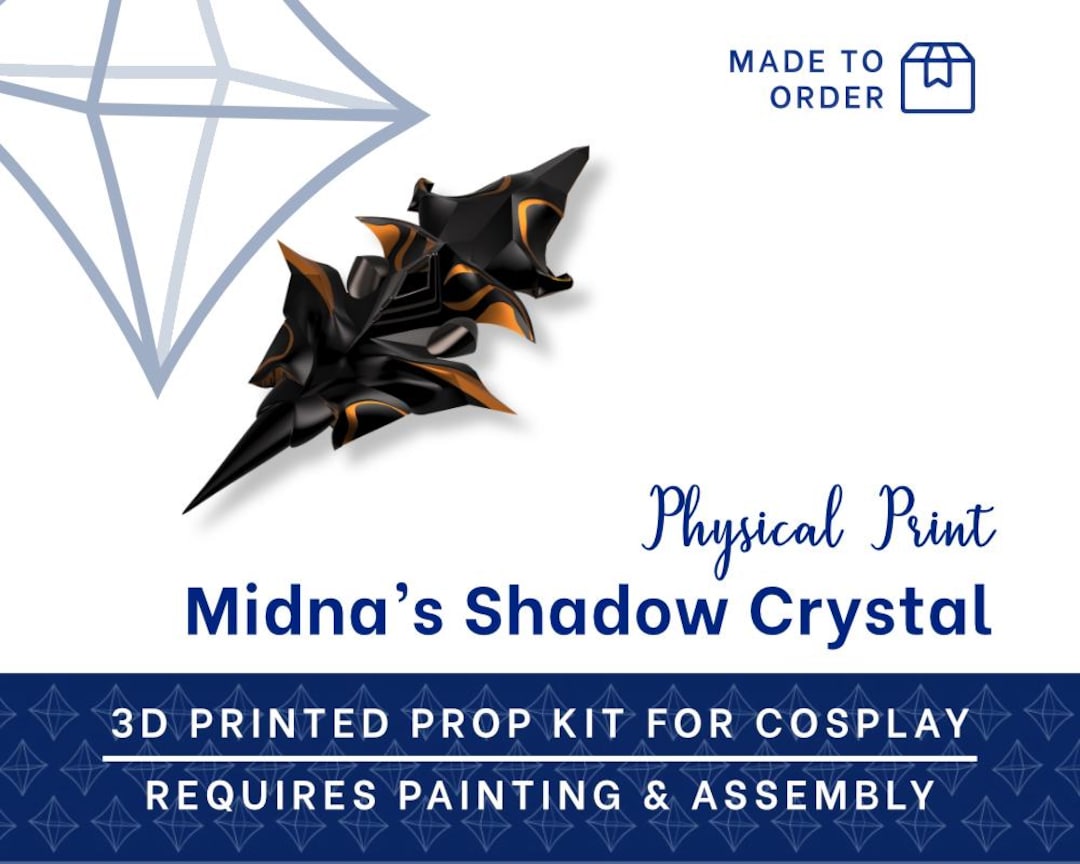 Midna Shadow Crystal 3D Printed Kit - Zelda: Twilight Princess Cosplay ...