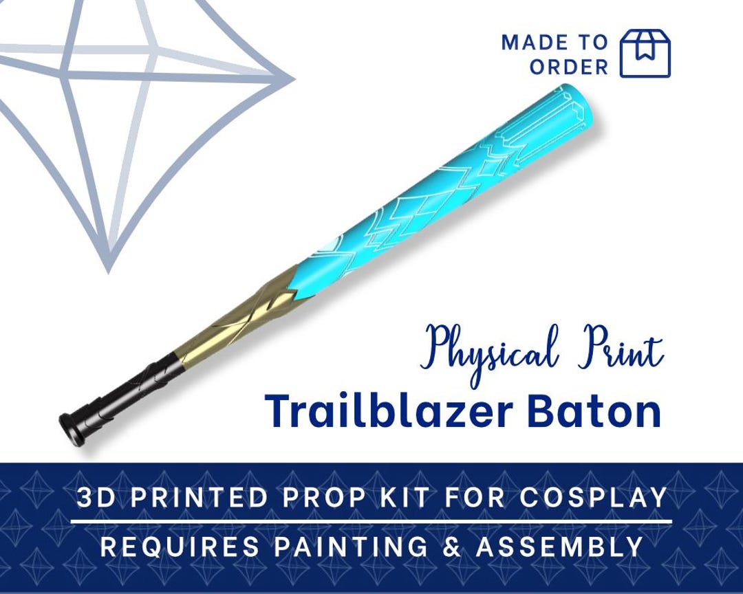 Trailblazer Baton 3D Printed Kit - Honkai Star Rail Cosplay Prop - Etsy