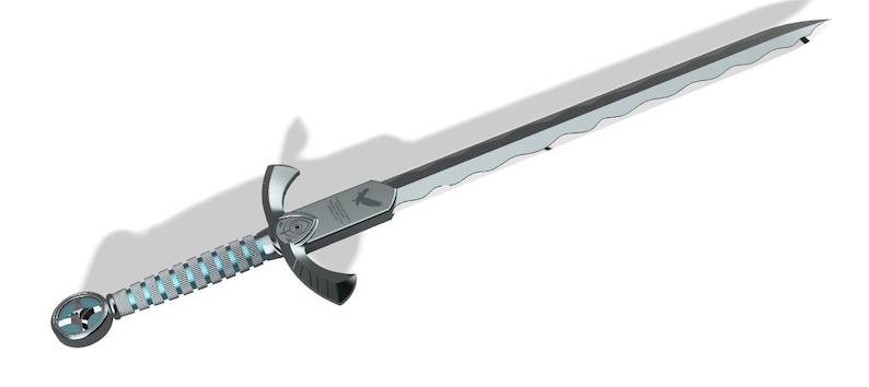 BYLETH Knight-captain's Sword 3D Printed Kit fire Emblem: - Etsy