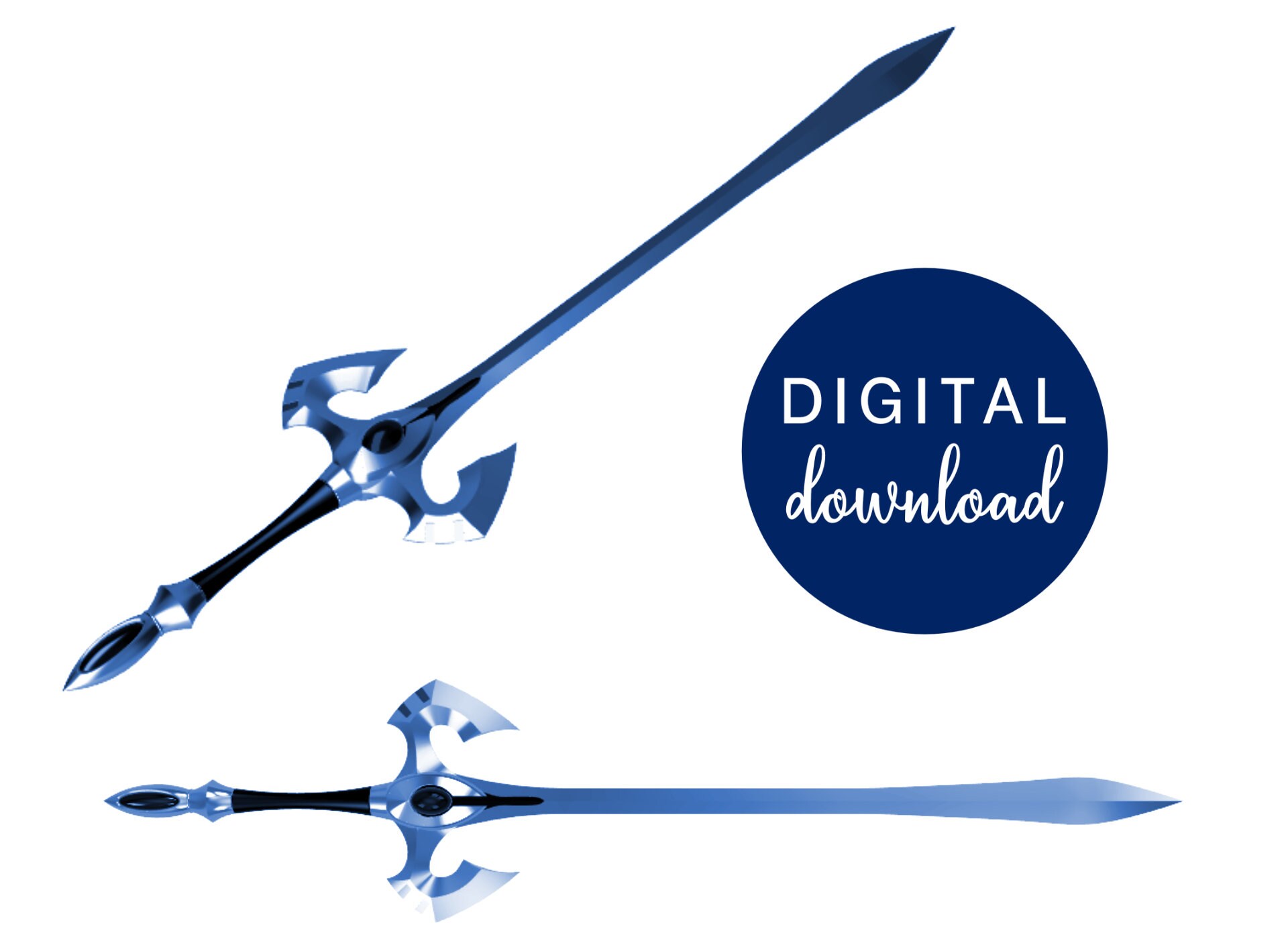 MARTH Falchion STL Files fire Emblem: Shadow Dragon and the - Etsy ...