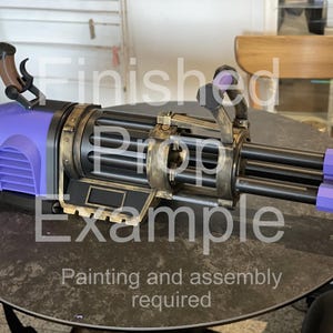 JINX Minigun (pow Pow) Motorised! 3D PRINTED KIT [arcane] Electronics ...