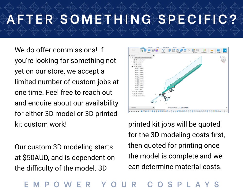 Gwen Mythmaker Scissors 3D Printed Kit - League of Legends Cosplay Prop ...