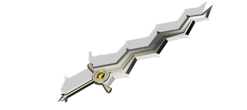 Robin Levin Sword STL Files - Fire Emblem: Awakening Cosplay Prop ...