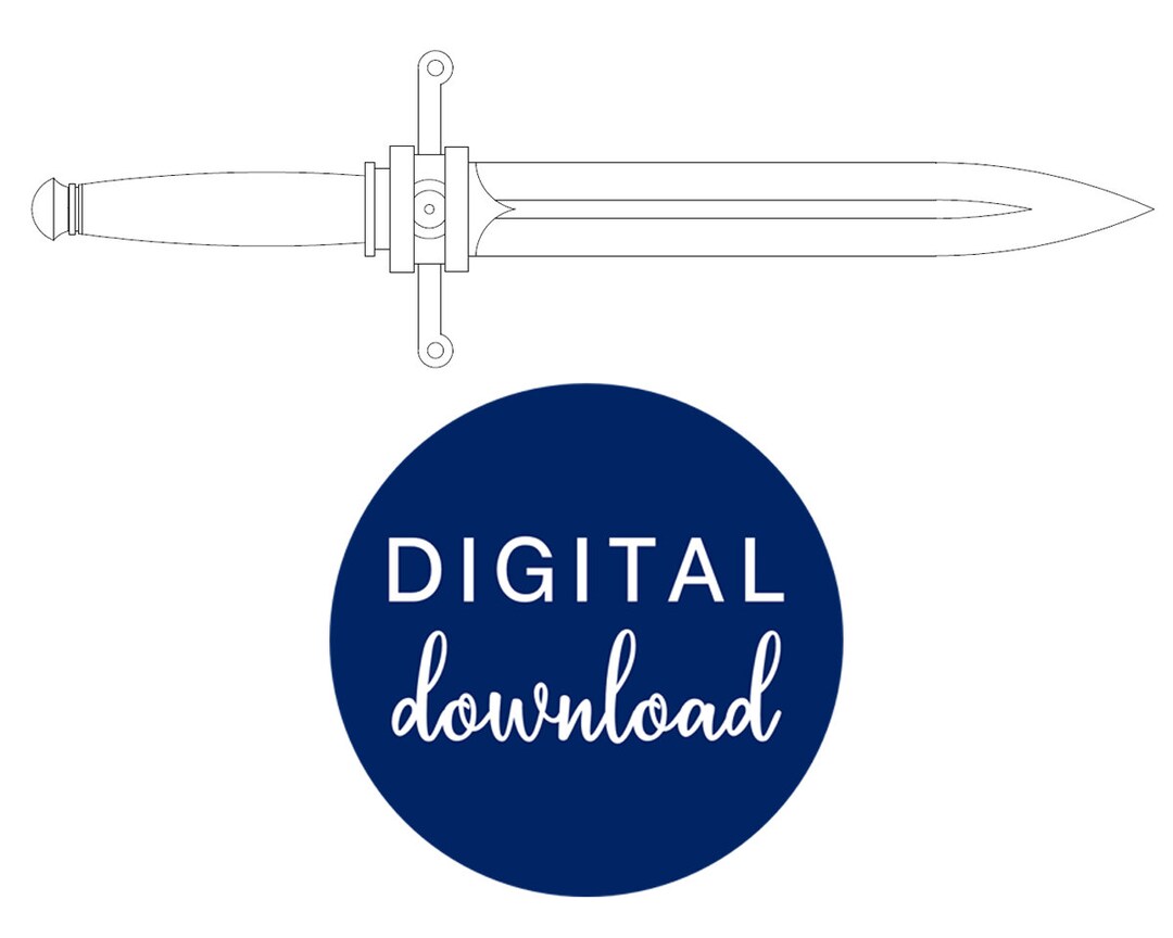 EL/DIMITRI'S Dagger BLUEPRINT fire Emblem: Three Houses - Etsy