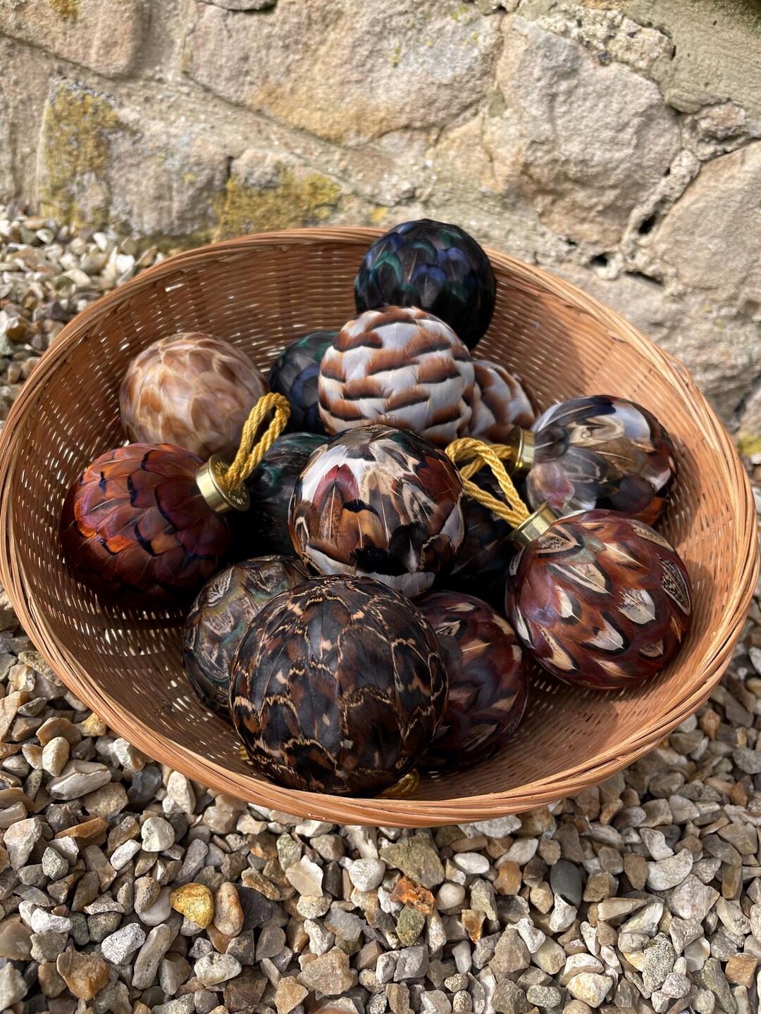 PRE-ORDER Mystery Box of 6 Large Game Bird Feather Baubles. - Etsy
