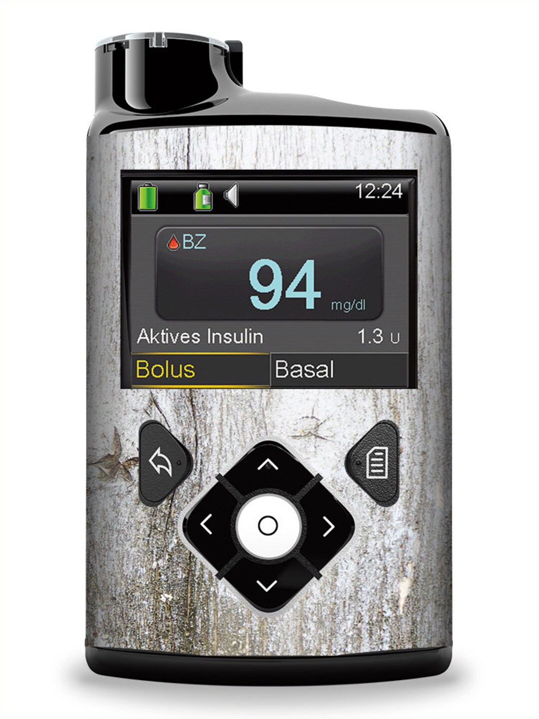 Sticker for Medtronic Minimed Insulin Pump Wood Old Mydili Diabetes ...