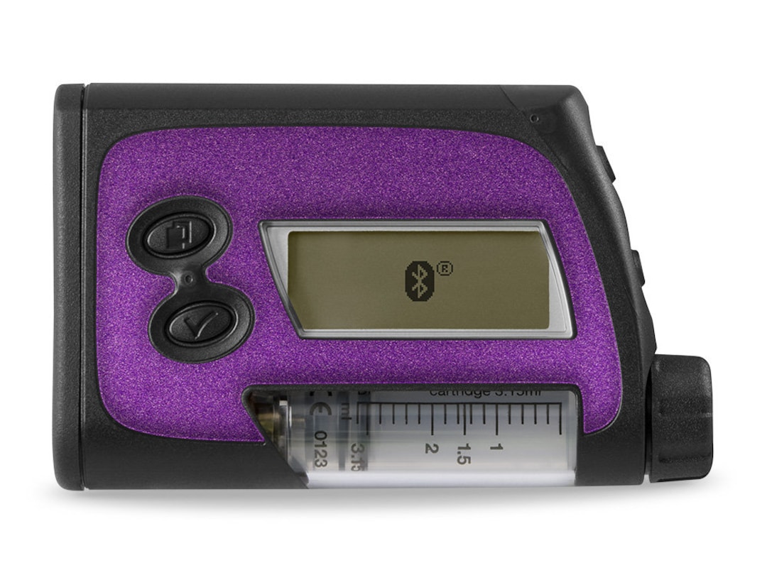Sticker Sticker for Accu-chek Spirit Combo Insulin Pump Purple - Etsy