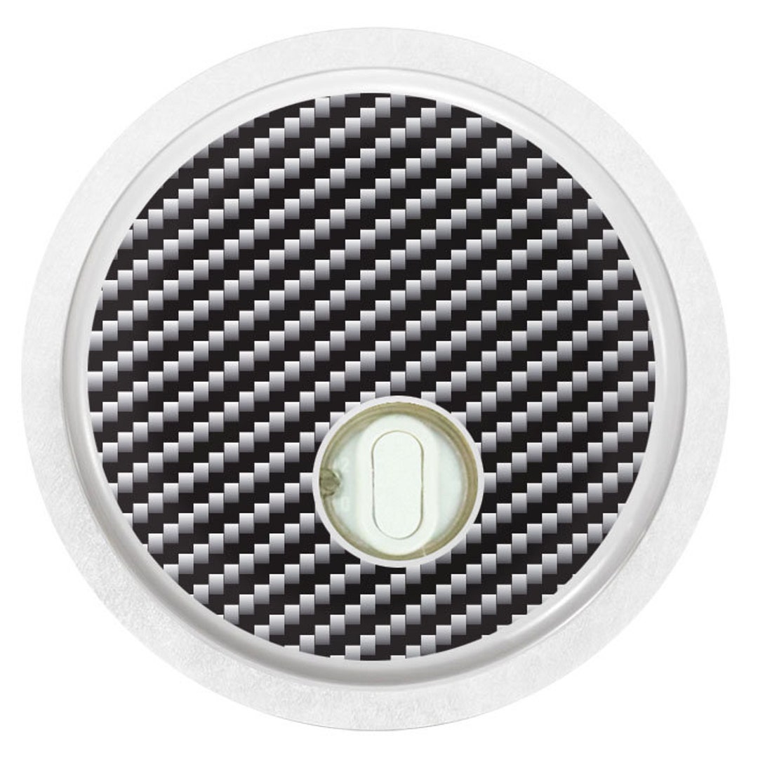 Sticker for Freestyle Libre 3 Sensor 2x Carbon Mydili Diabetes ...