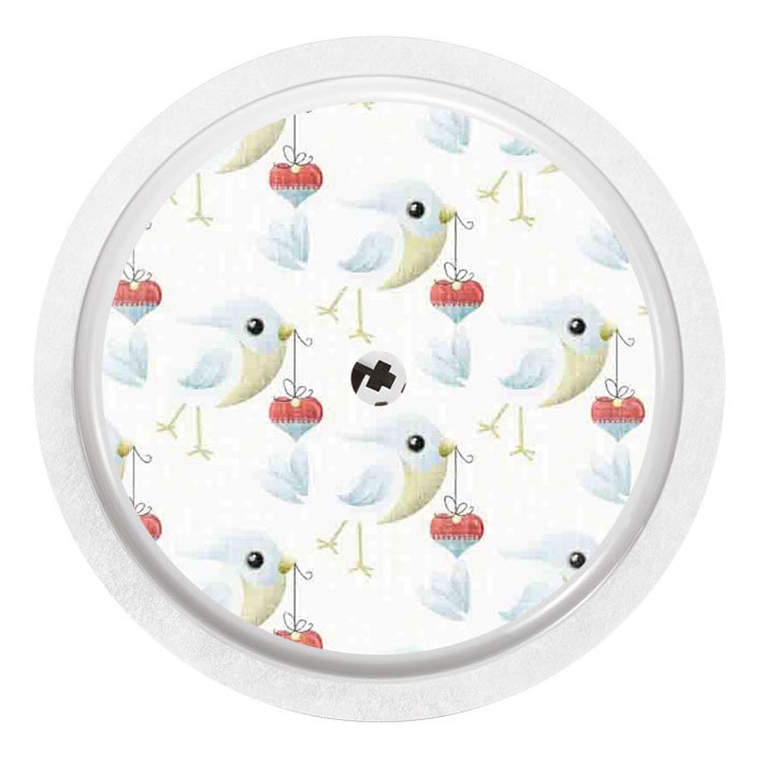 Sticker for Freestyle Libre 2 Sensor 2x Birds With Heart Mydili ...