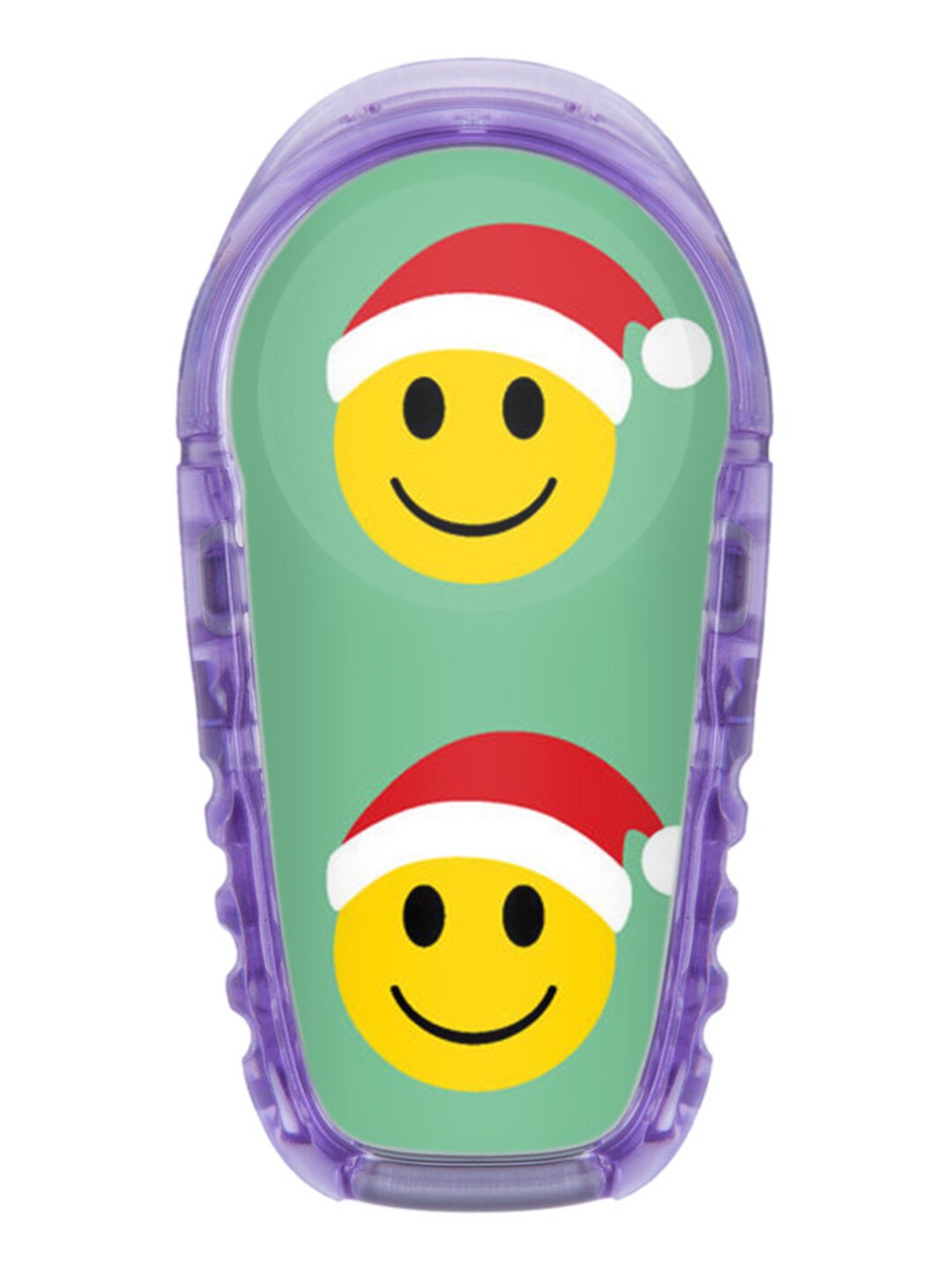 Sticker for Dexcom G6 Sensor 2x Santa Smiley Mydili Diabetes ...