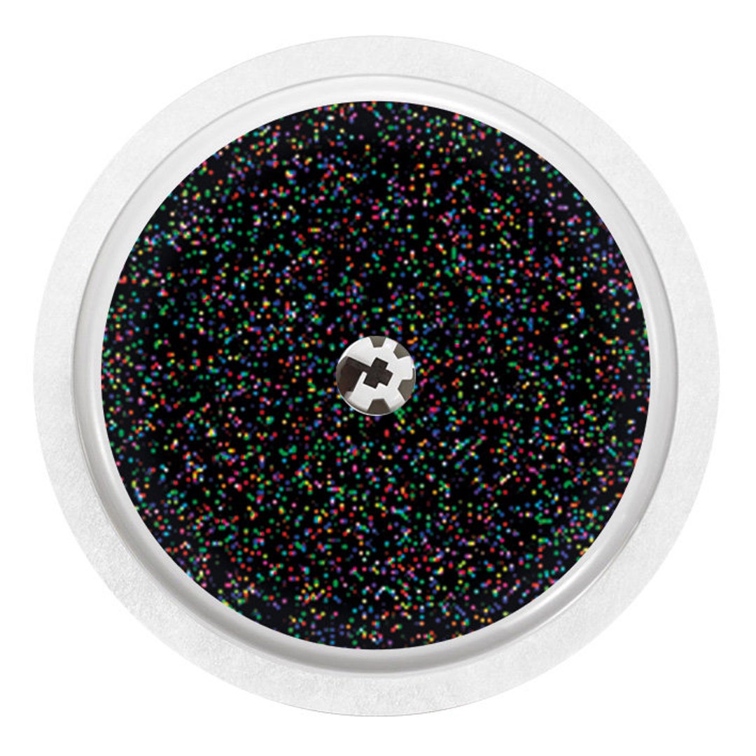 Sticker for Freestyle Libre 2 Sensor 2x Black Galactic Mydili Diabetes ...