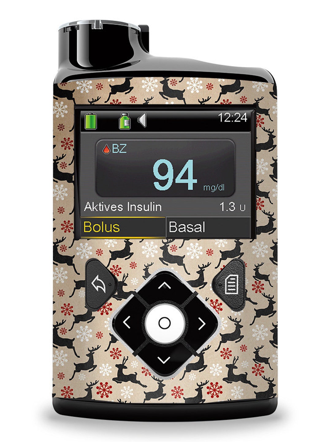 Stickers for Medtronic Minimed Insulin Pump Reindeer Mydili Diabetes ...