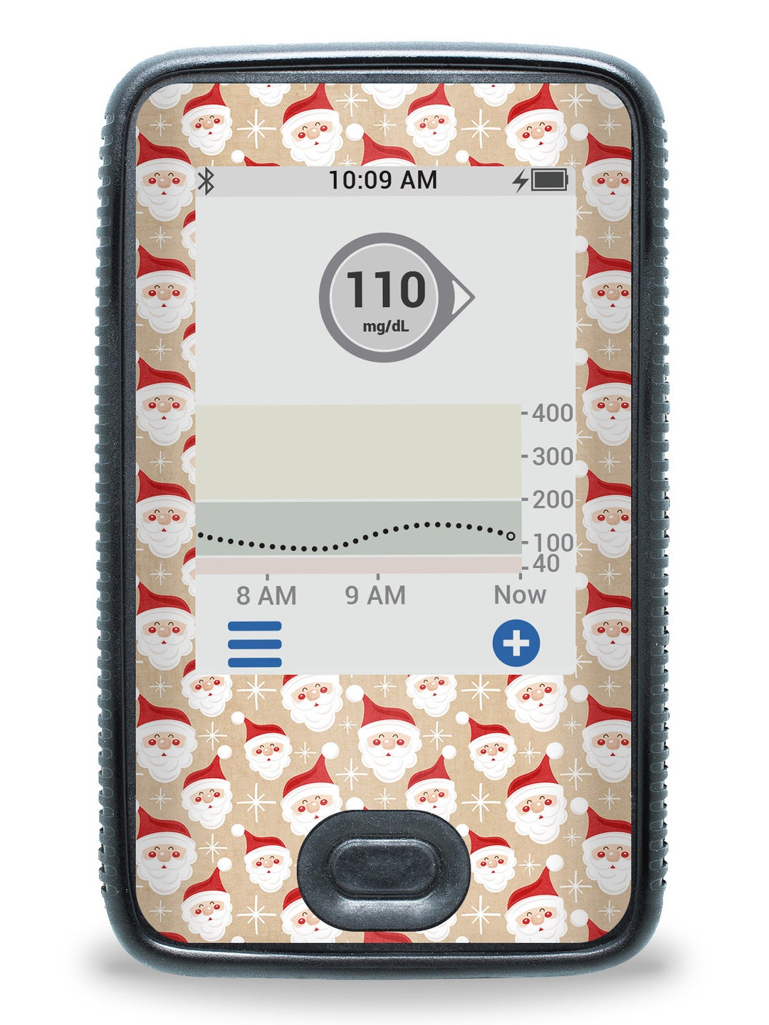 Sticker for Dexcom G6 Reader Funny Santa Claus Mydili Diabetes ...