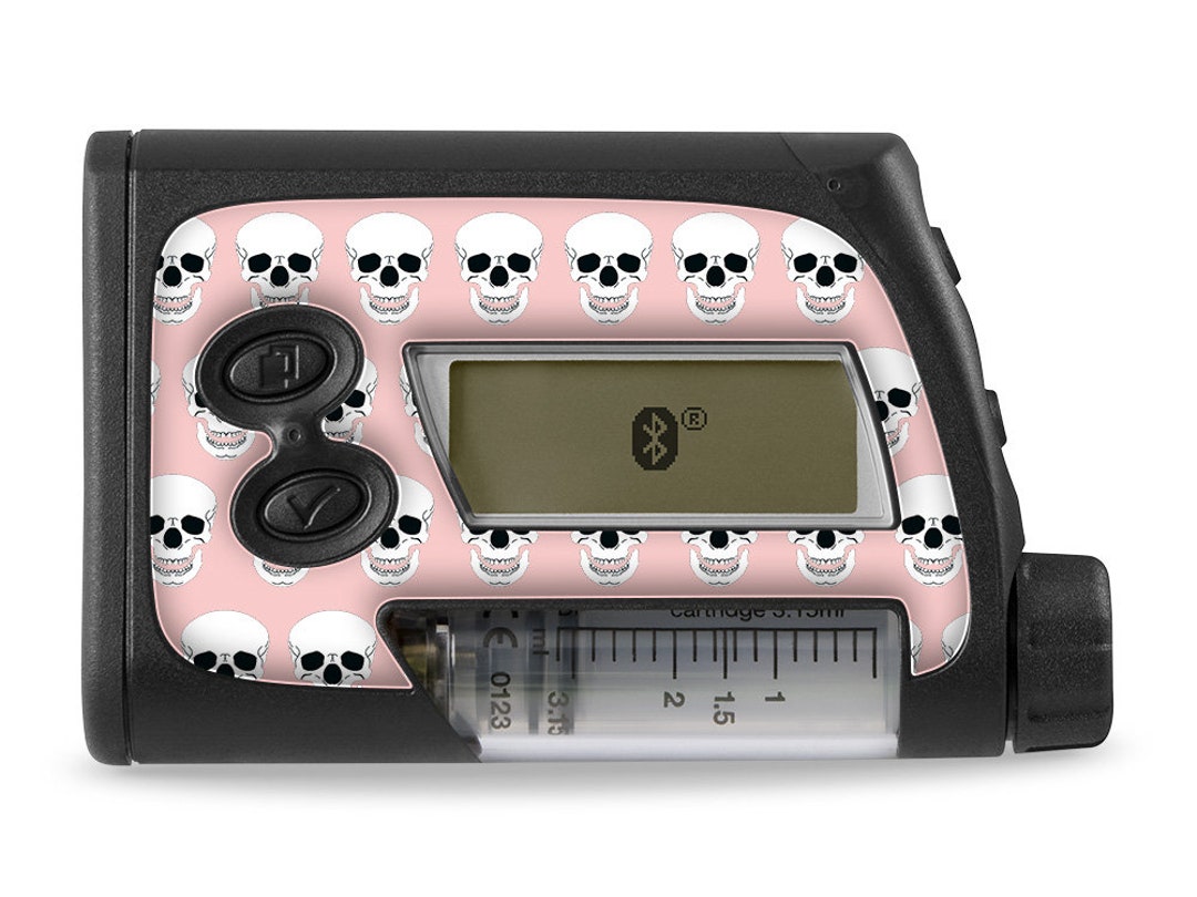 Sticker Sticker for Accu-chek Spirit Combo Insulin Pump Skulls Mydili ...
