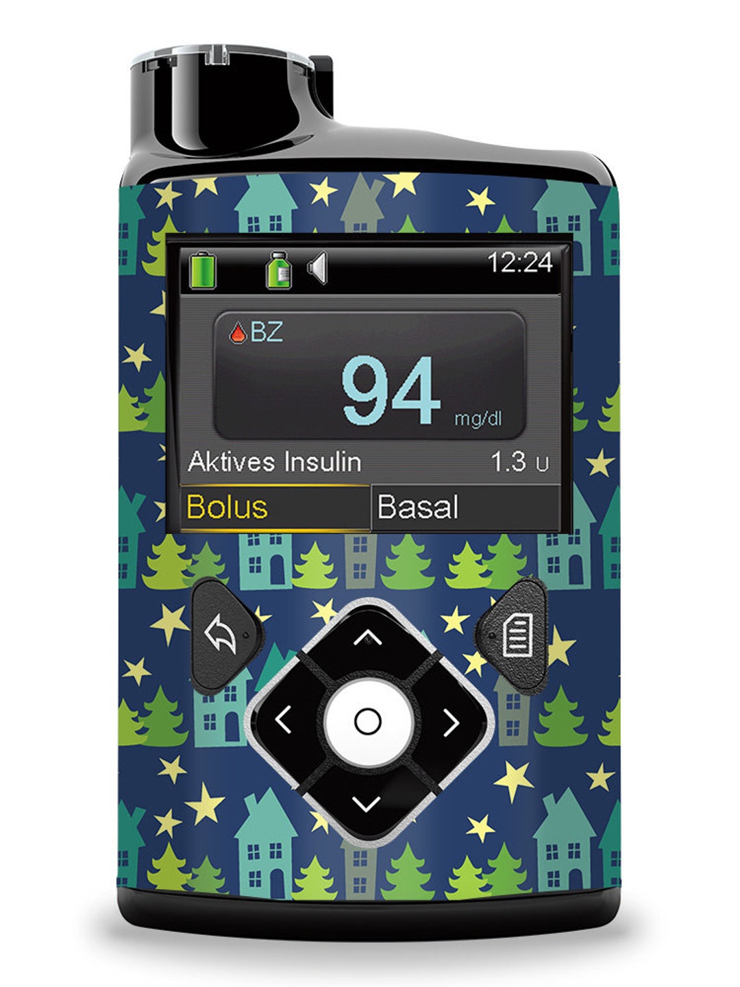 Sticker Sticker For Medtronic Minimed Insulin Pump Winter City Etsy