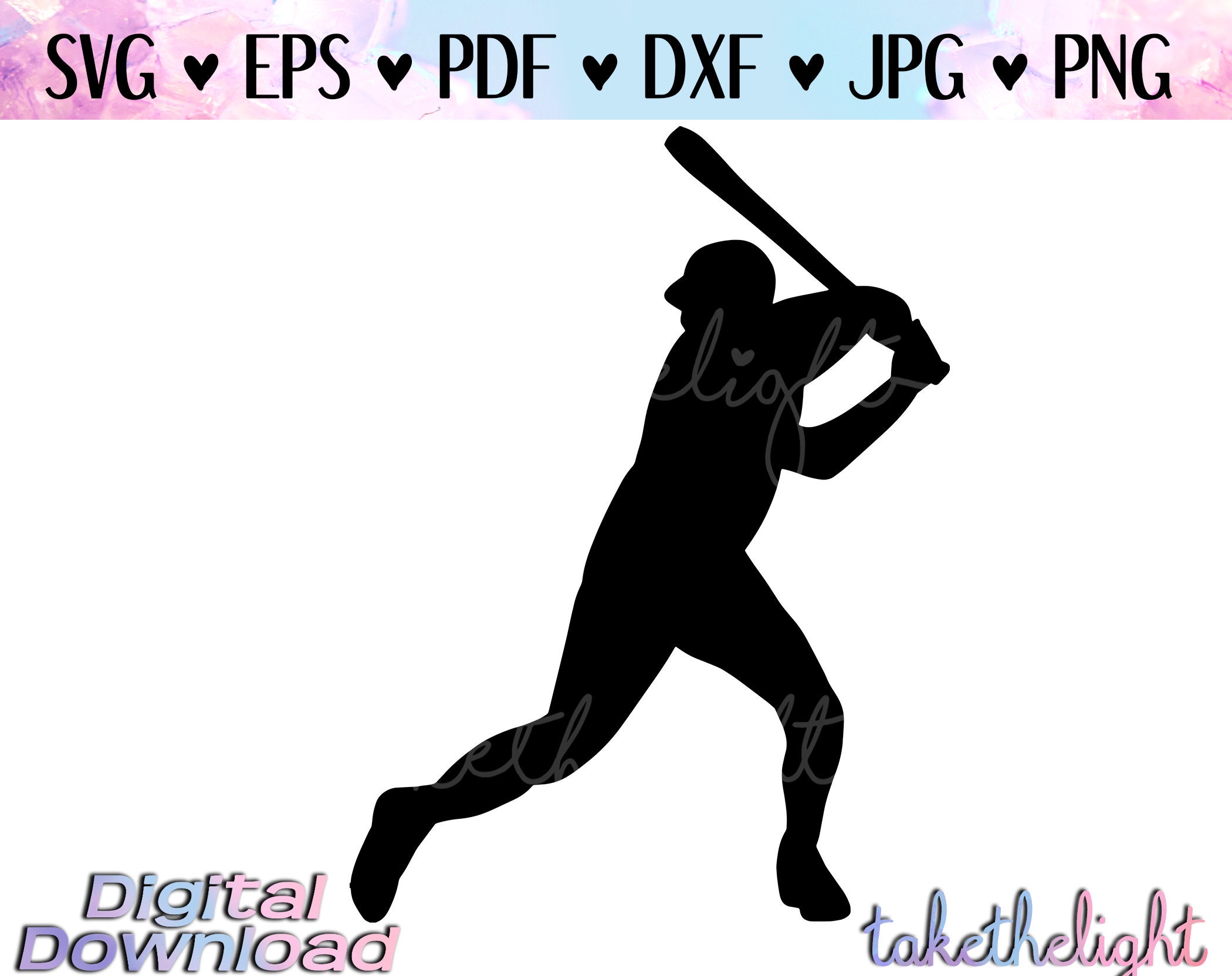 Baseball SVG Clipart, Coach Team Shirt, Nana Mom Aunt Uncle Dad, Dxf ...