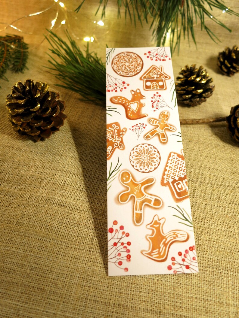 Christmas Bookmarks Set - Etsy