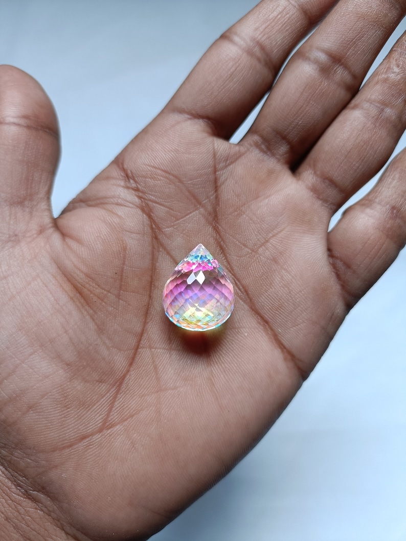 Super Mystic Quartz Mystic Drop Gemstone Multi Colour Beautiful Multi ...