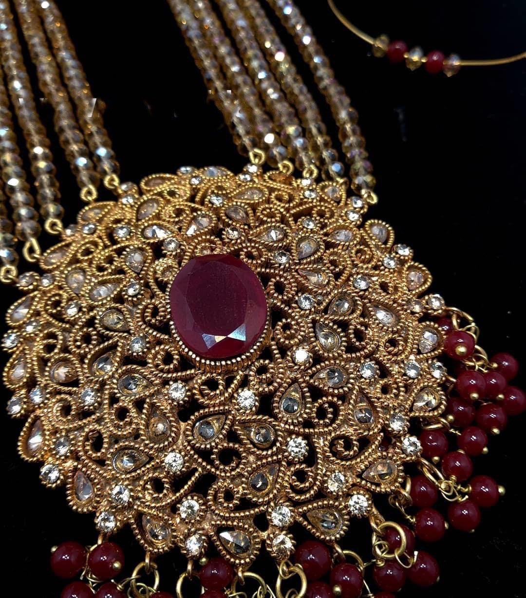 Bridal Jewelry Set , Pakistani Jewelry Set, Indian Jewelry Set ...