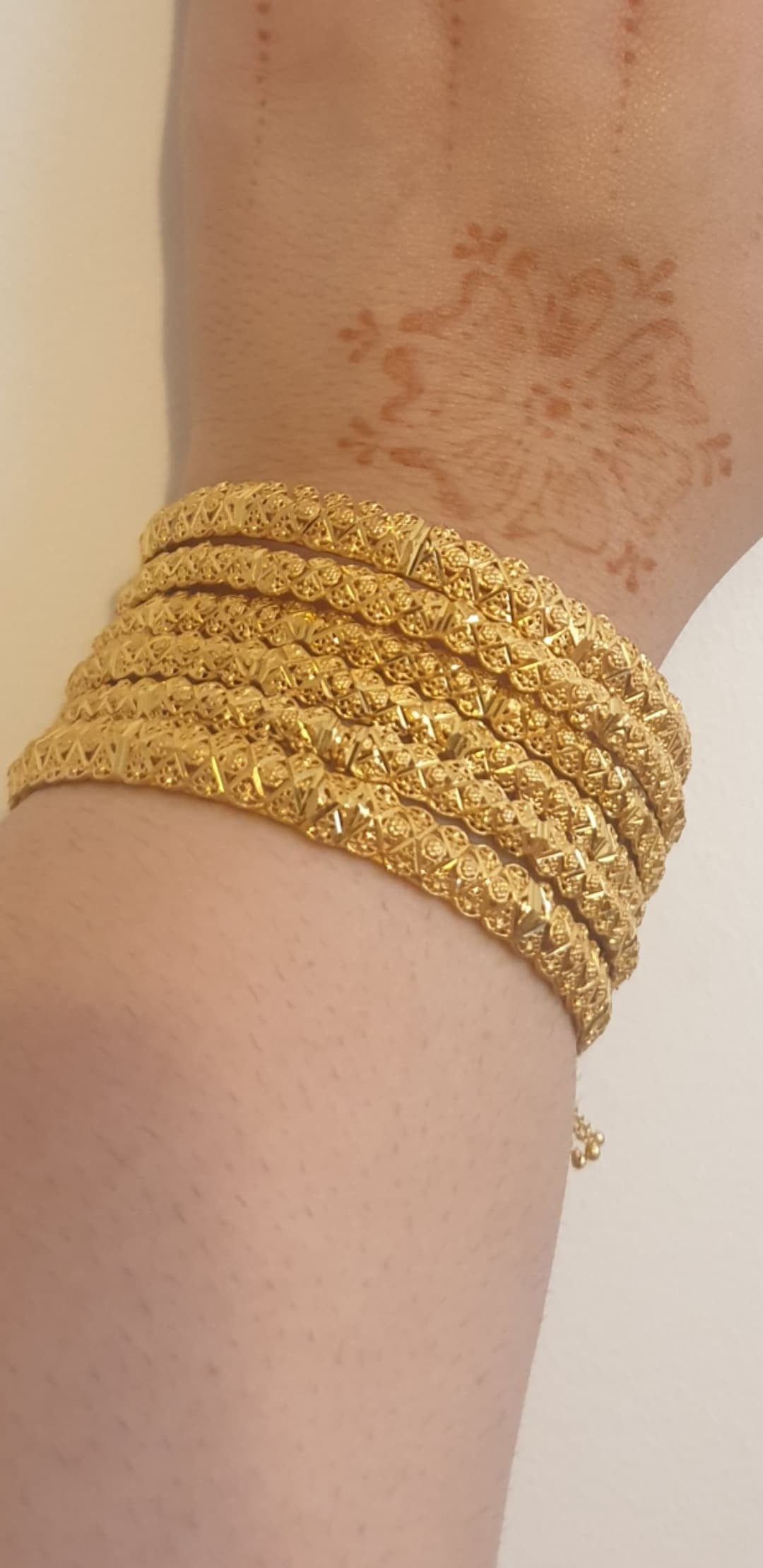 Bangles Gold Plated Hand Made Pakistani Jewelry Indian - Etsy
