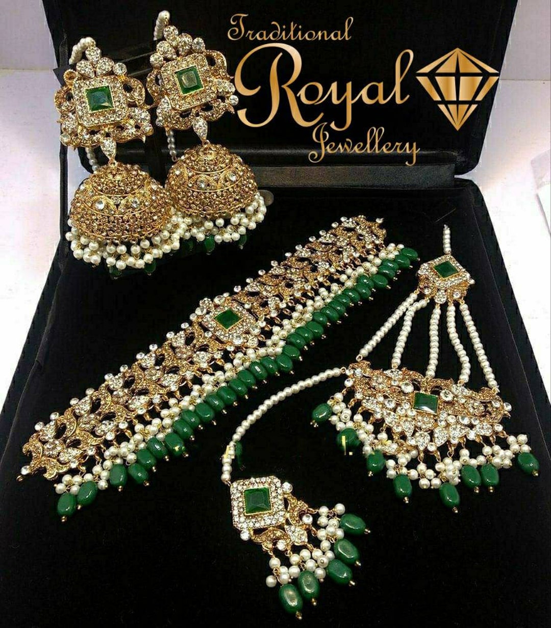 Buy Bridal Jewelry Set , Pakistani Jewelry Set, Indian Jewelry Set ...