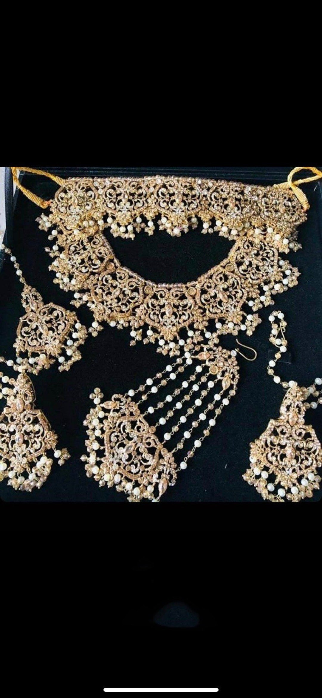Pakistani Indian Asian Bridal Wedding Jewelry - Etsy