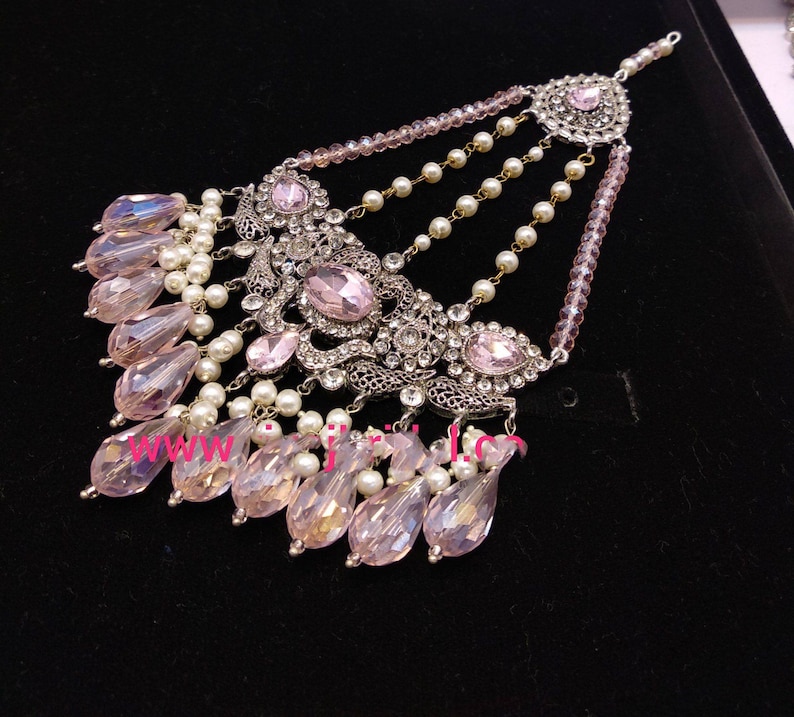 Bridal Jewelry Set , Pakistani Jewelry Set, Silver Set, Indian Jewelry ...