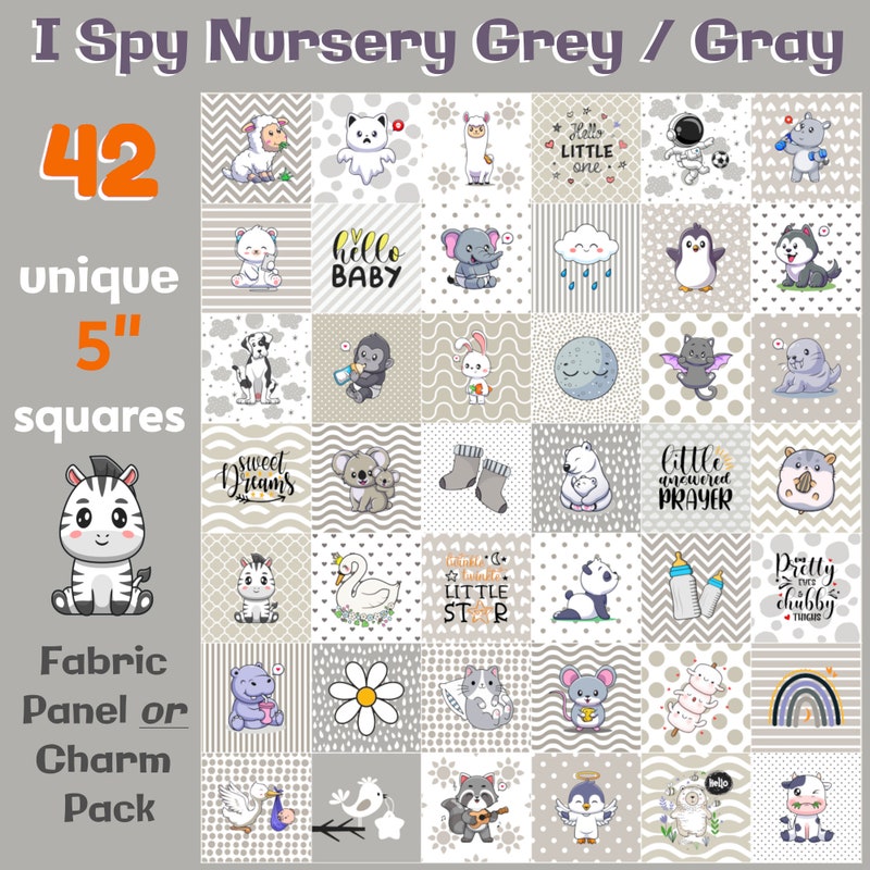 Gray Baby Quilt - Etsy