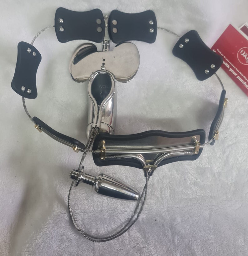 Male Chastity Belt made from wire and plate with optional - Etsy 日本