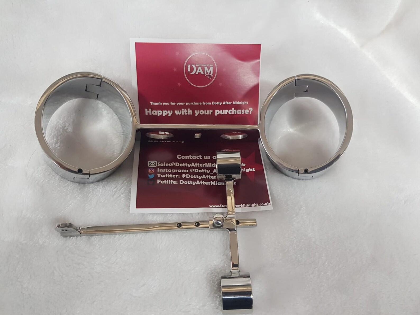 Stainless steel straight bar wrist to finger restraints | Etsy