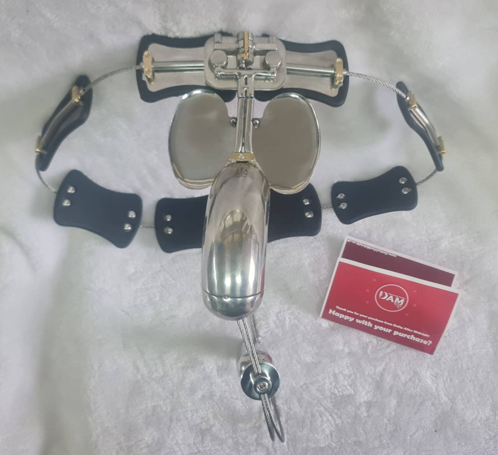 Male Chastity Belt made from wire and plate with optional - Etsy 日本
