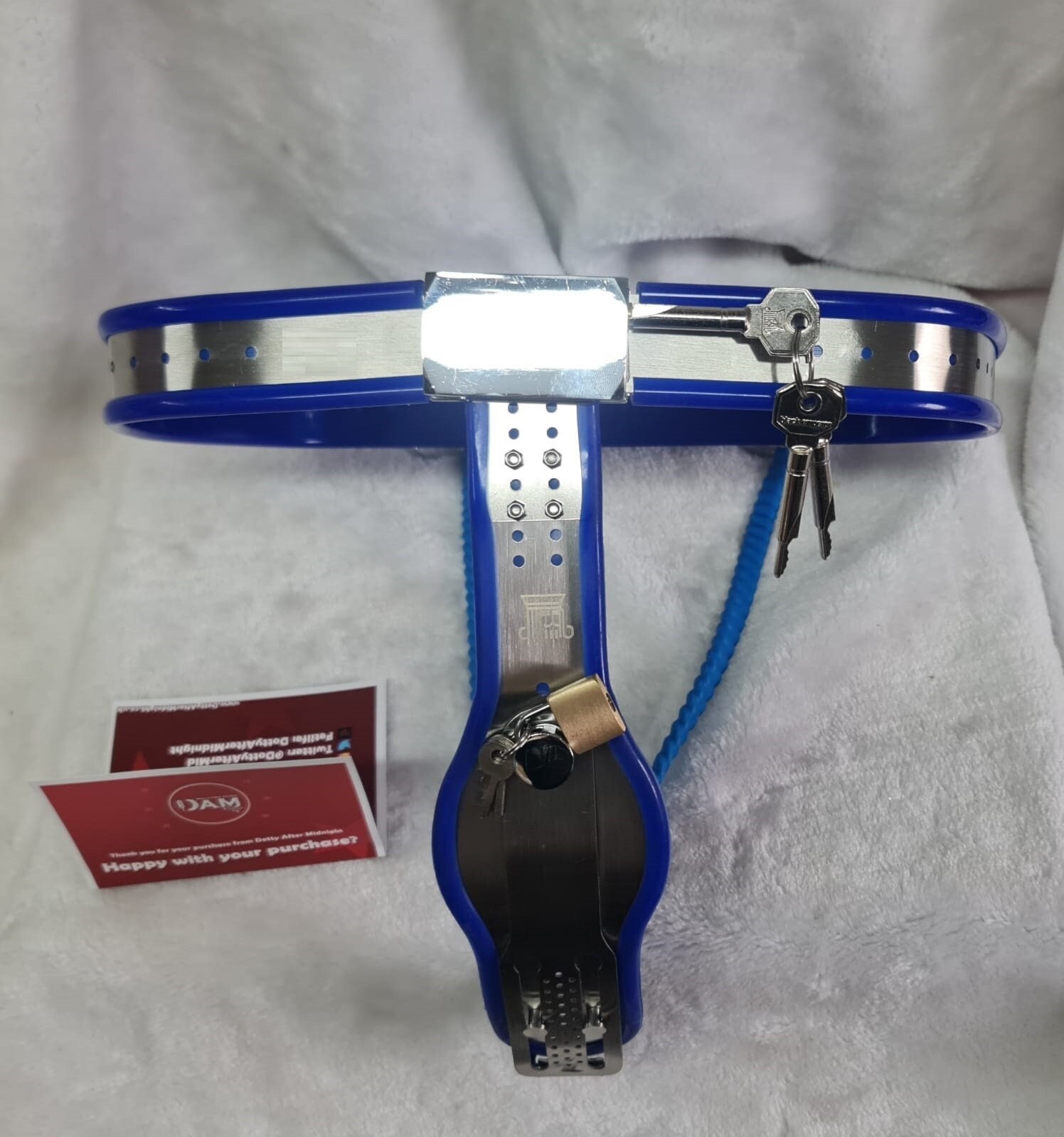 Blue Model-y Female Chastity Belt DIY Kit Mature - Etsy UK