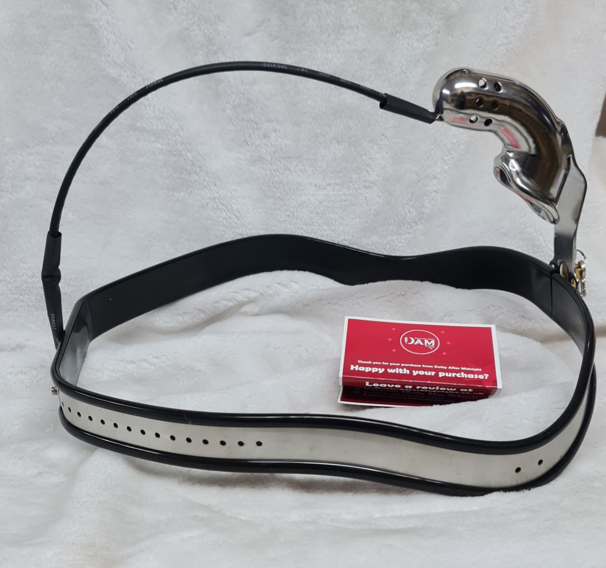 Male Chastity Belt Device the Protector Back Strap/hole Kit - Etsy