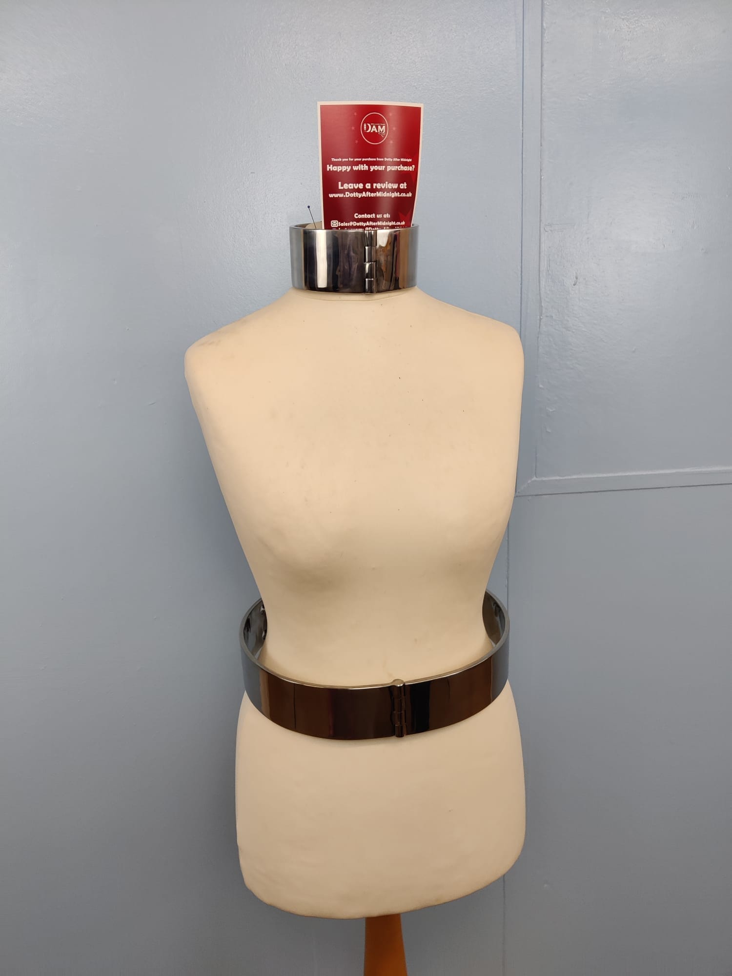 Stainless Steel Neck Wrist Waist Cuffs Mobile Bondage - Etsy UK