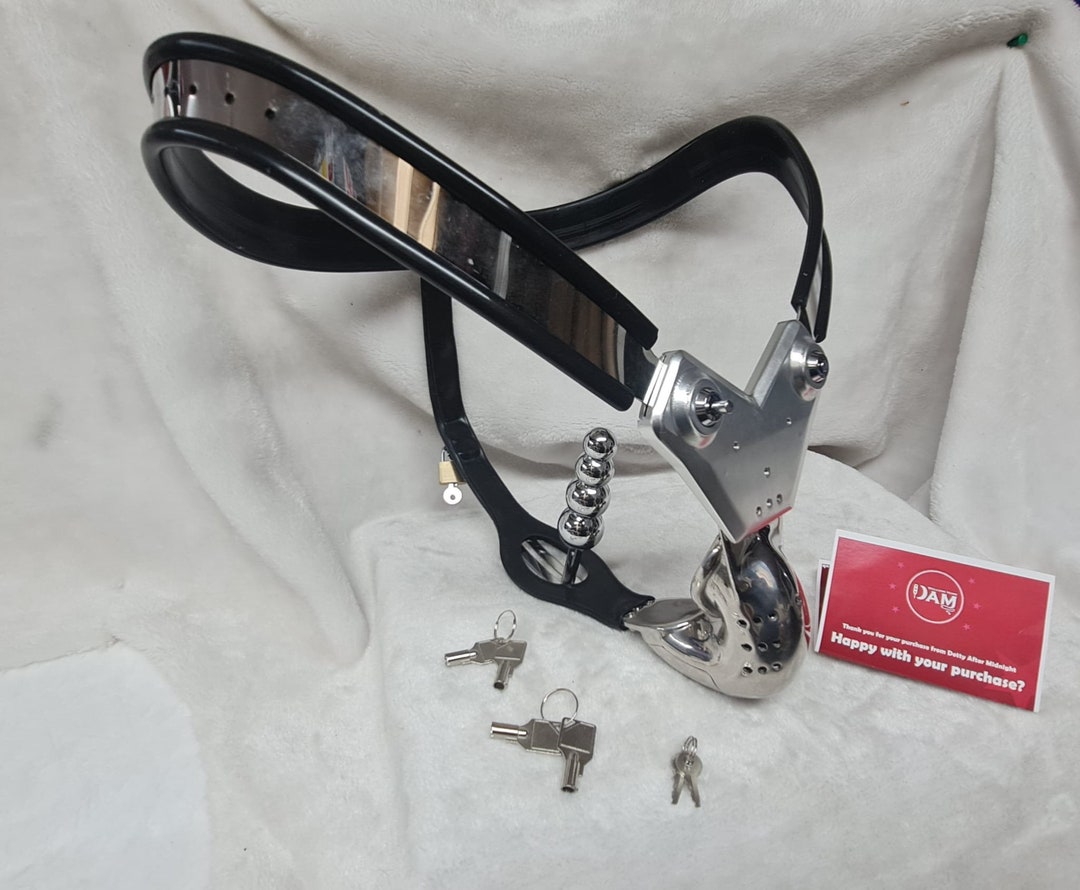 The Enforcer Our Best Male Chastity Belt Device Redesigned Etsy