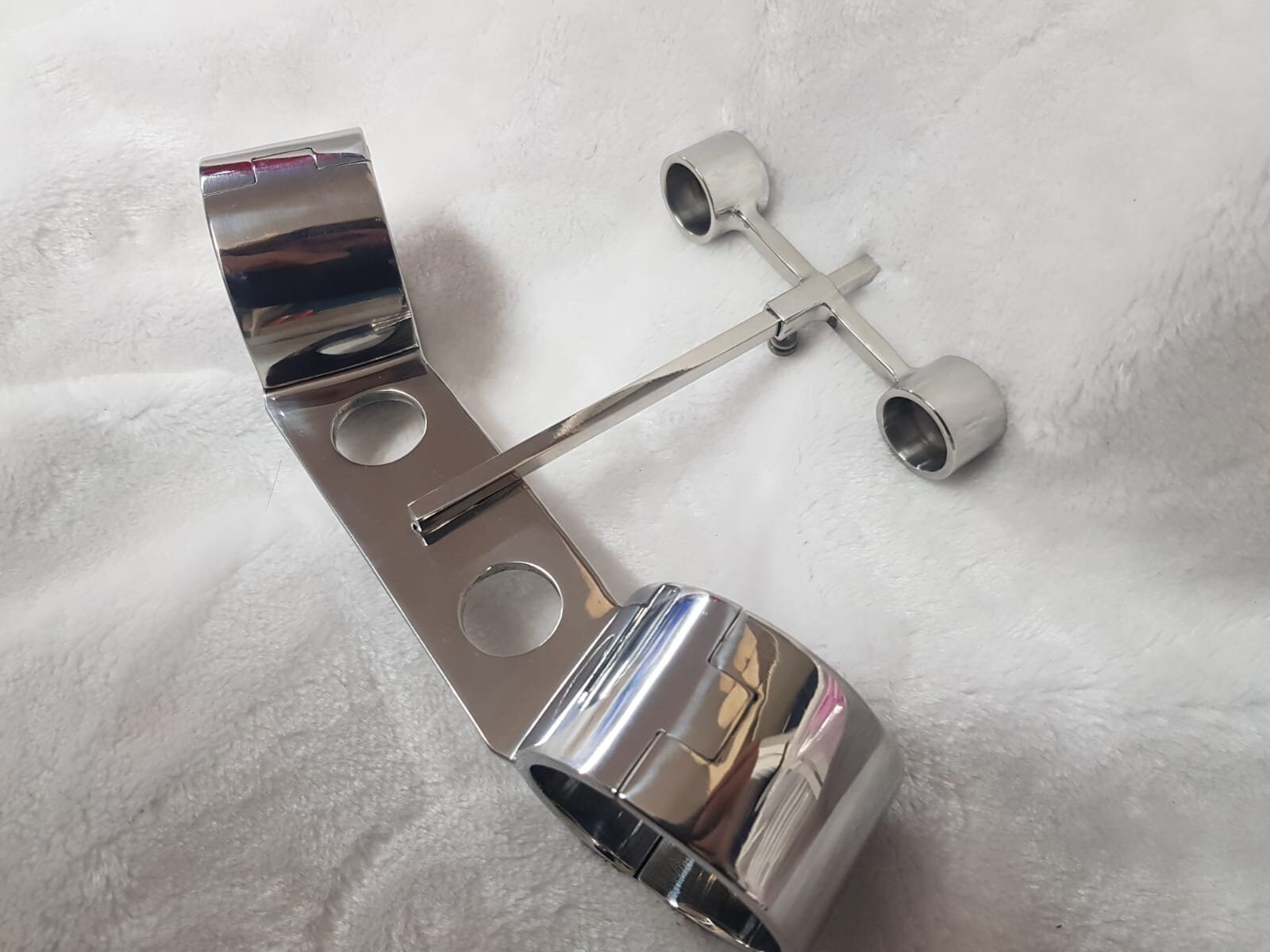 Stainless steel straight bar wrist to finger restraints | Etsy